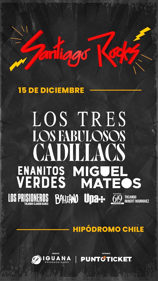 Santiago Rocks 2024: Conoce dónde se realizará el evento que reúne a ...