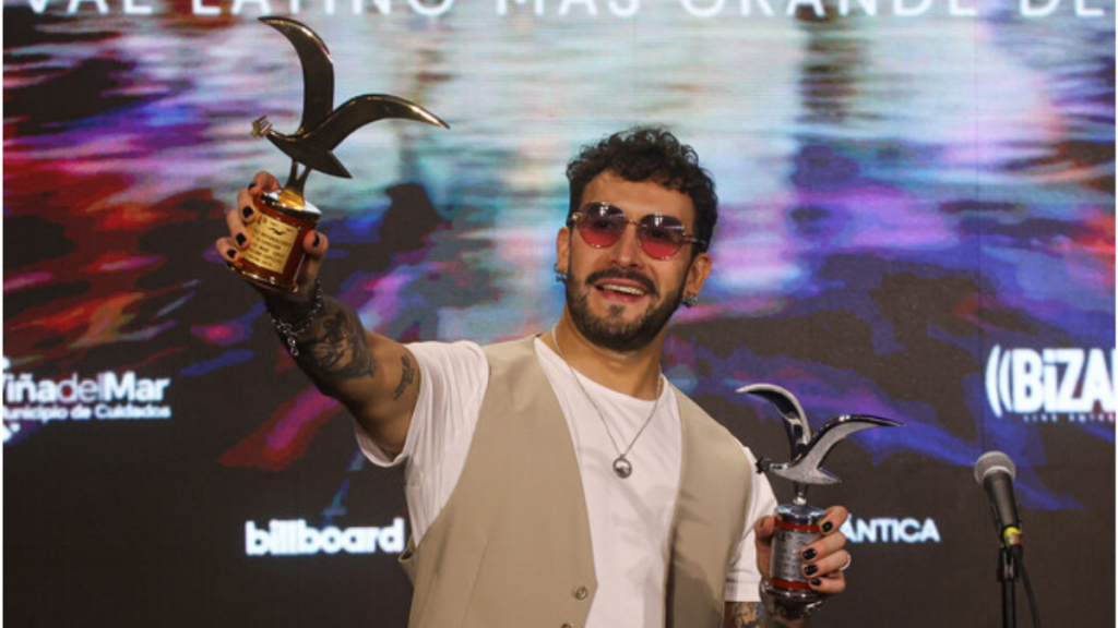 Edo Caroe arrasó en Viña 2025: su rutina fue lo más visto del festival ...