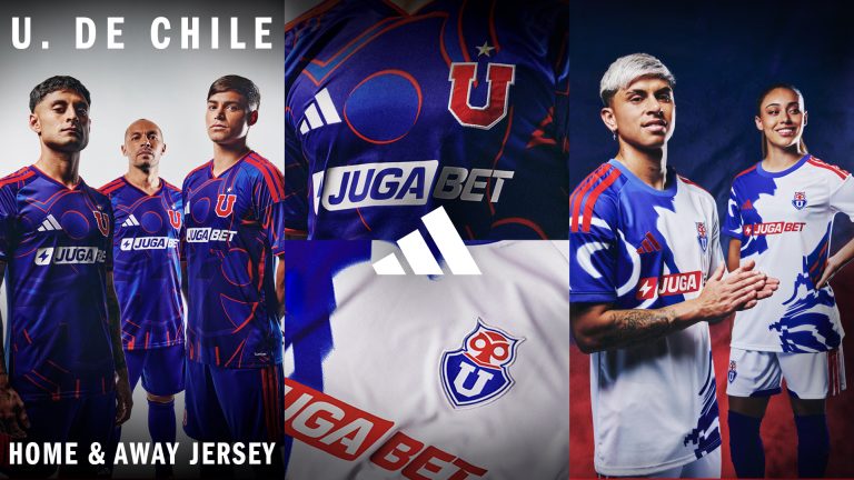 FOTOS | Universidad de Chile presenta su camiseta 2026 con diseño retro